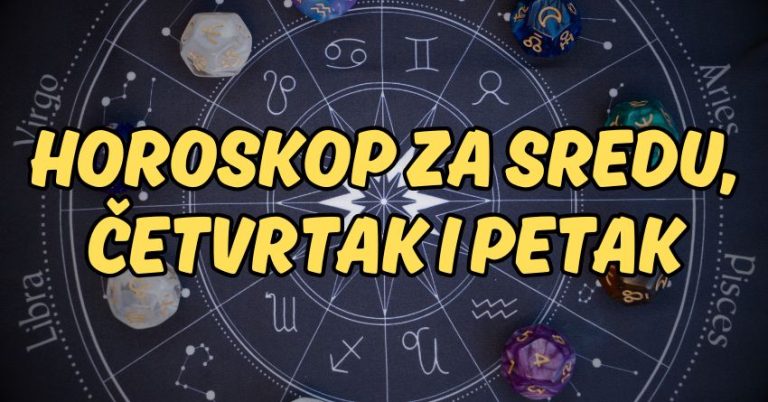 HOROSKOP ZA SREDU, ČETVRTAK I PETAK: Ovan i Jarac potpuno nespremni za ono što im stiže, dok će ...